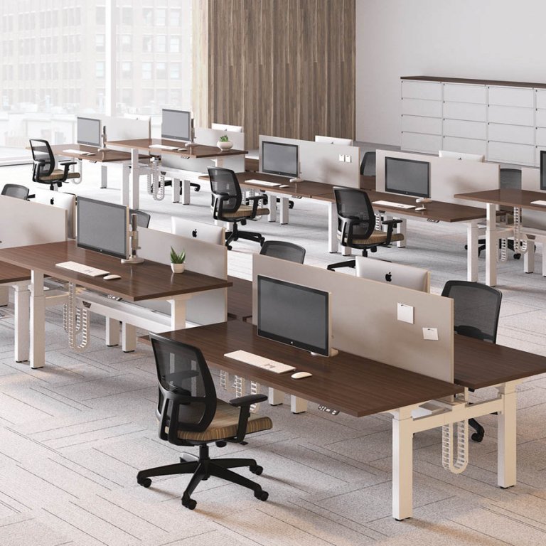 Custom Benching - McAleer's Office Furniture, Mobile, AL & Pensacola, FL