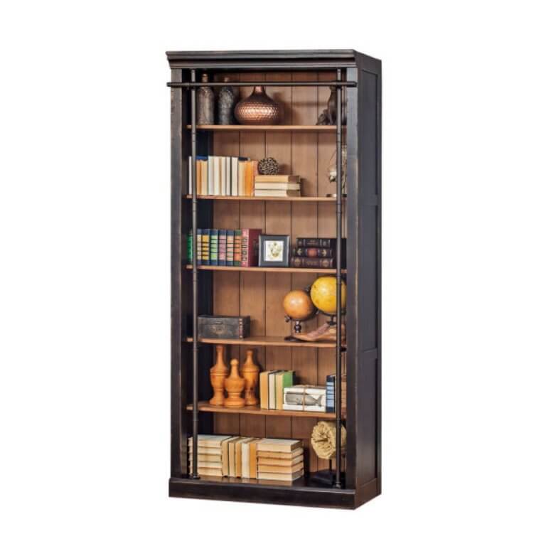 Toulouse Bookcase Wall with Ladder - McAleer's Office Furniture, Mobile, AL